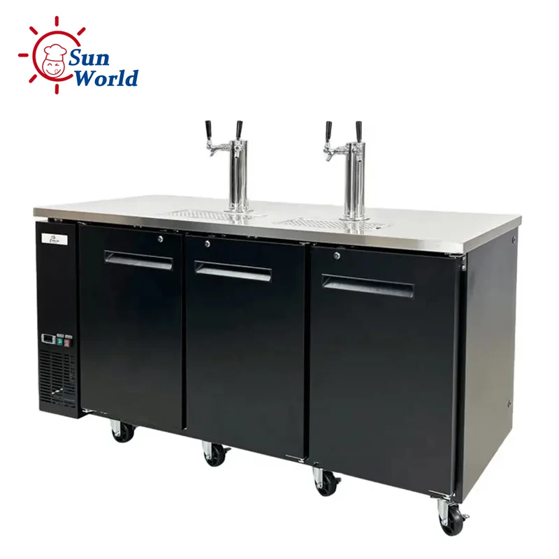 Commercial Draft Beer Dispenser Kegerator Beer Keg Cooler Machine - Buy ...