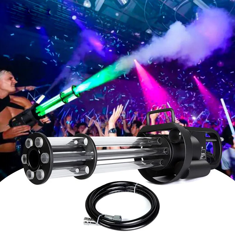Stage Disco Co2 Jet Machine Gatling Handhold Dj LED Co2 Gun for Wedding ...