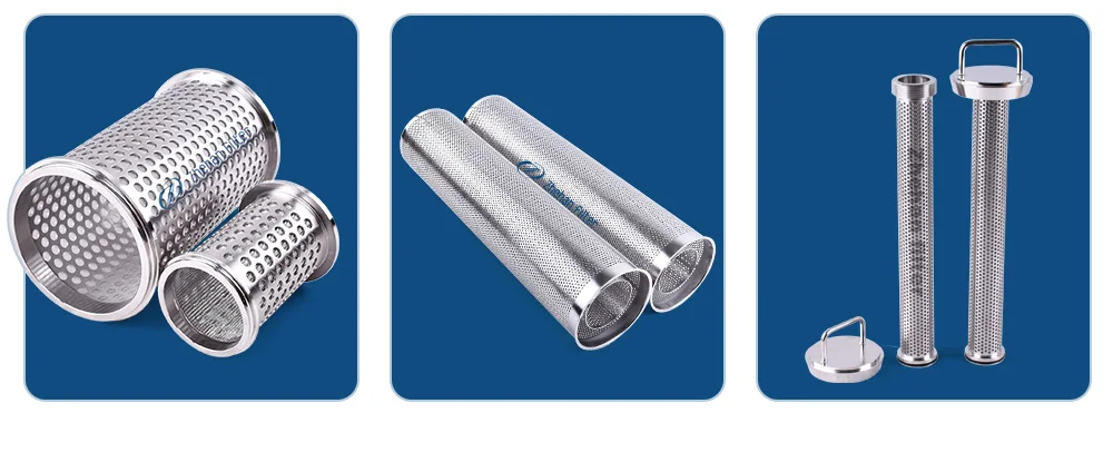 Stainless Steel Filter Element Metal Cartridge Customized Filter ...