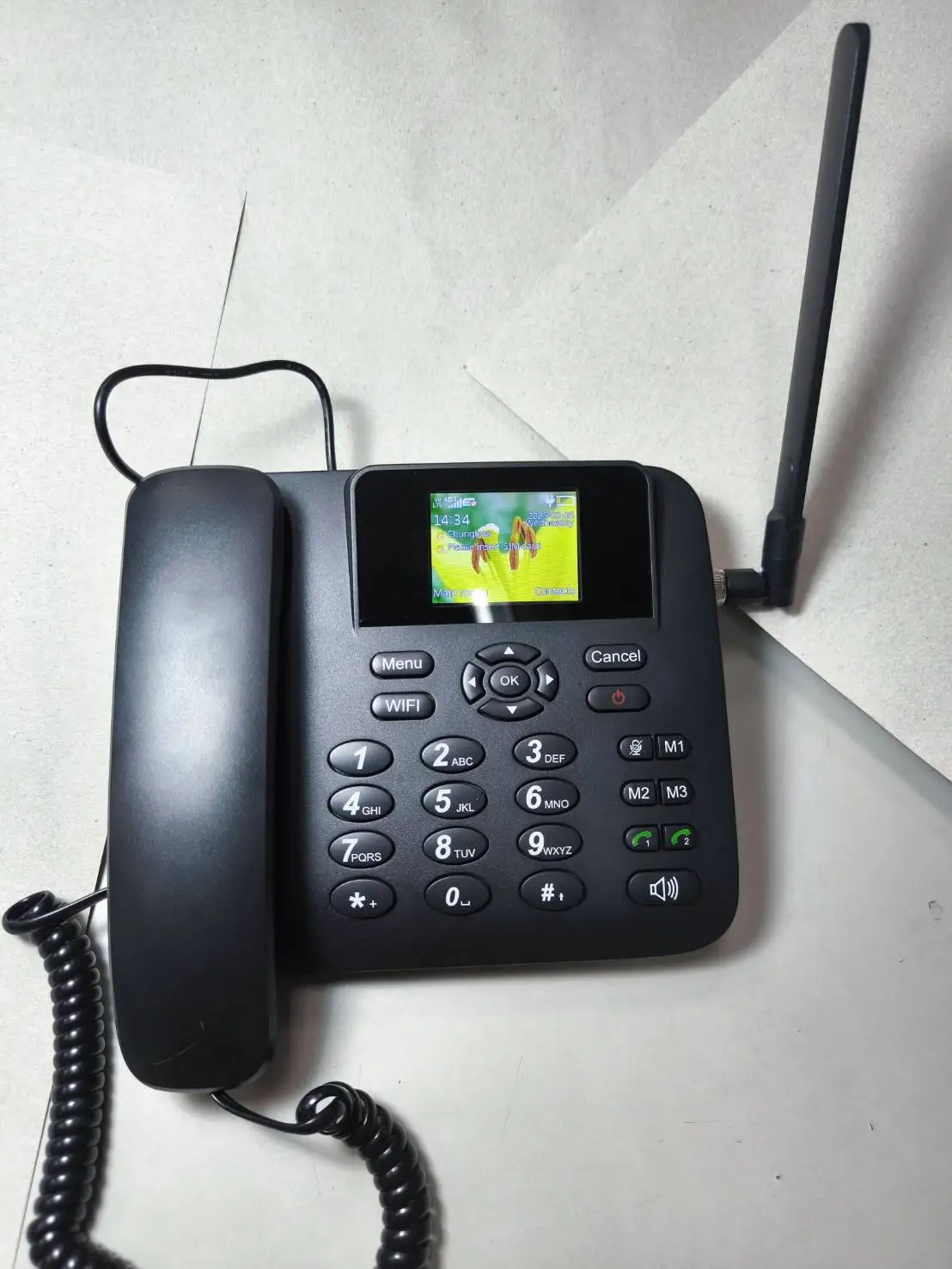 4G LTE/VOLTE Fixed Wireless Phone FWP with WiFi and High Capacity ...