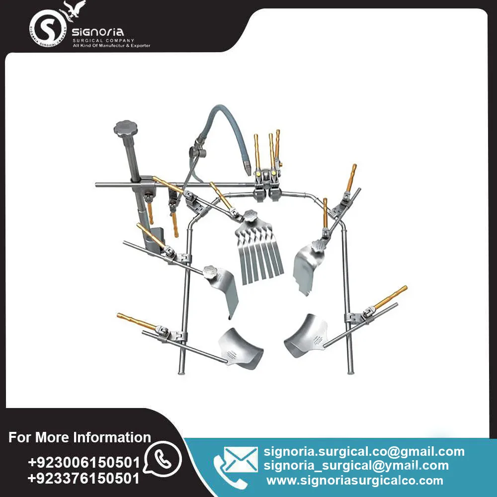 Omni Tract Surgical Retractor Set With Wishbone Frame Retractors ...