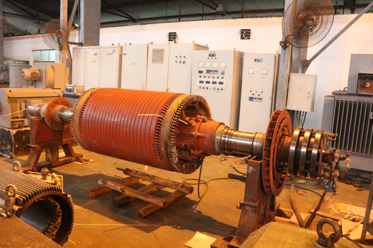 Cast Iron Copper Ac Electric Induction Motor Three Phase Ac Motor Heat ...