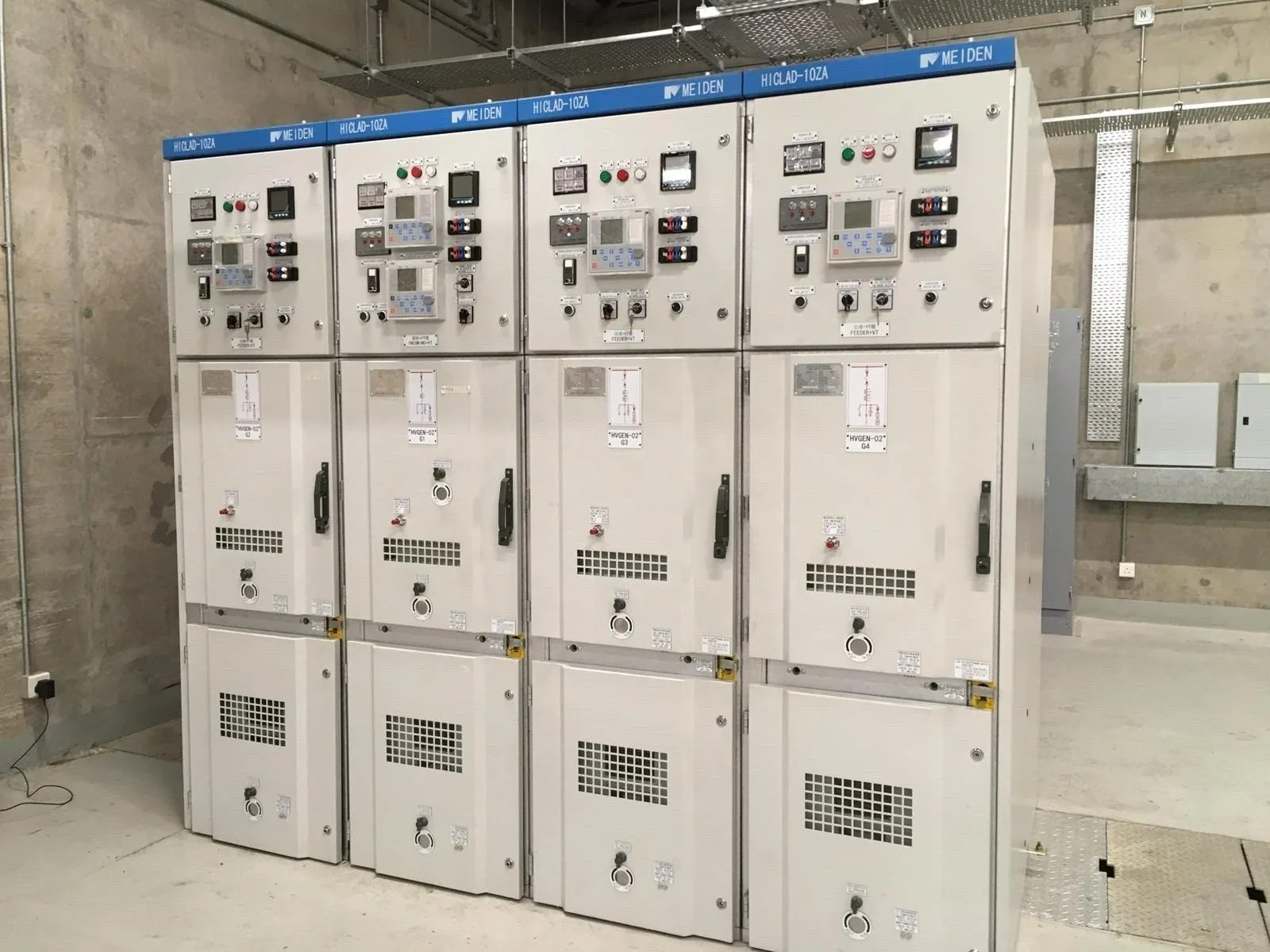 10za - 12kv Metal-enclosed Switchgear Electrical Power Distribution ...