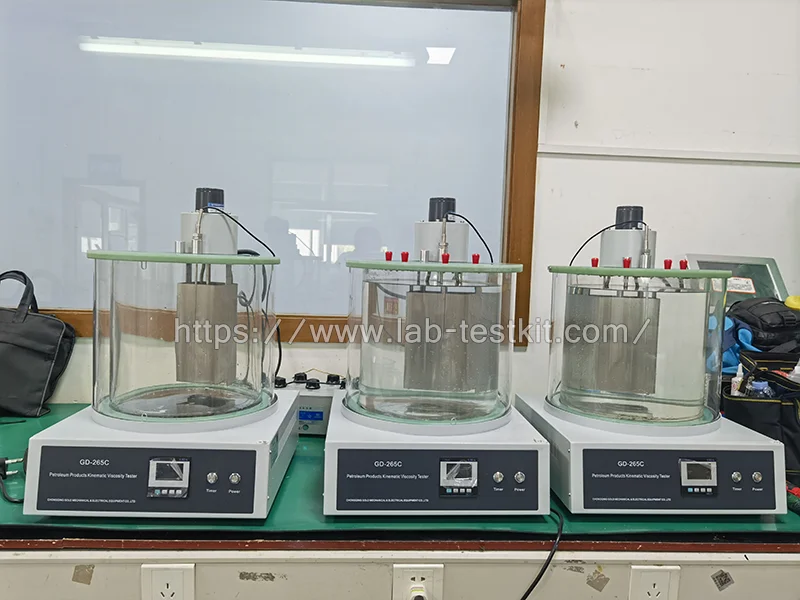 Laboratory Testing Equipment - Viscosity Analyzer Kinematic Viscometer ...