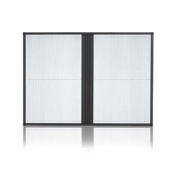 Best Selling Product Trackless Retractable Silver Screen Door With ...