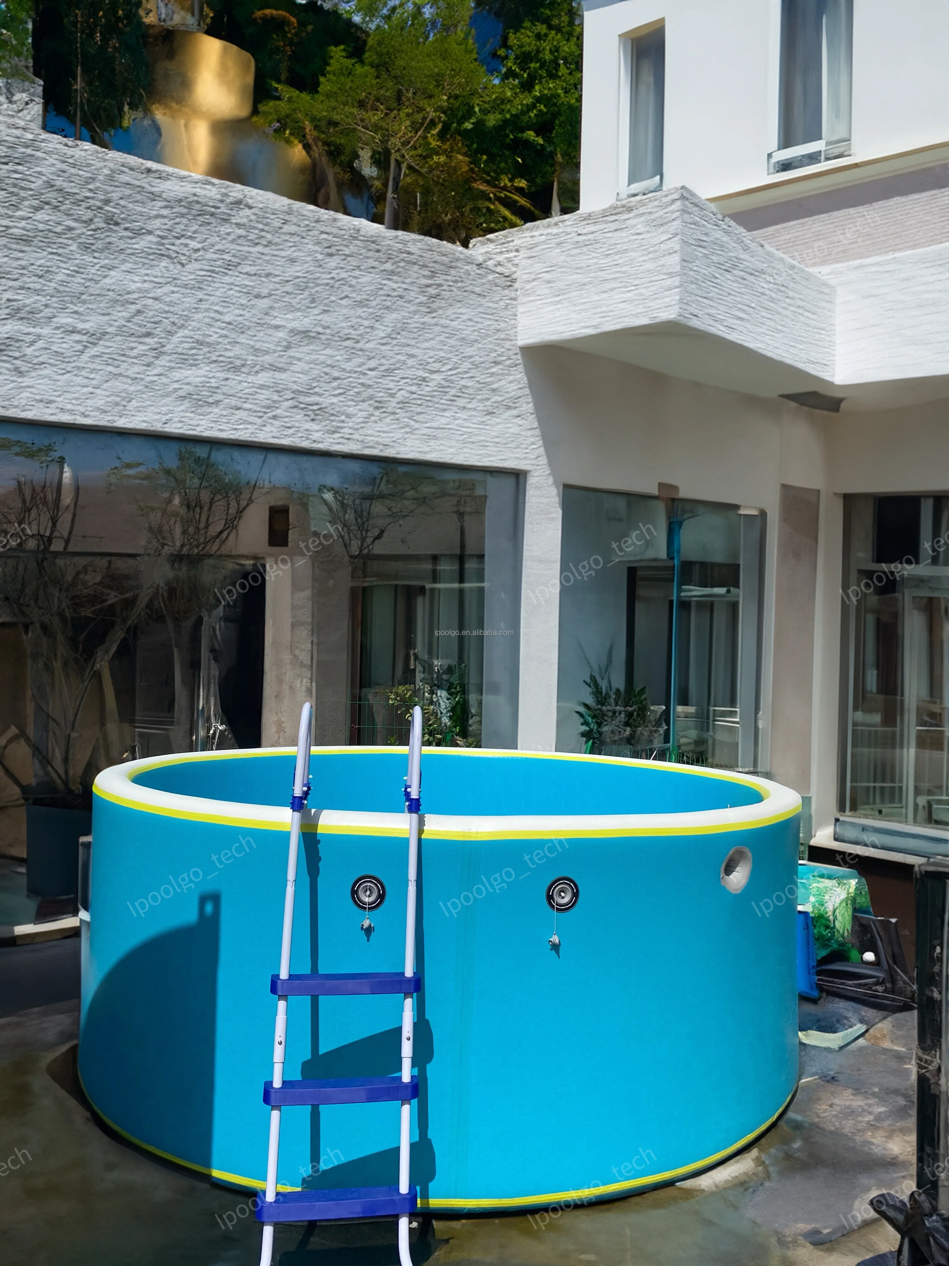 IPOOLGO Inflatable Pool 2024 - Fast Set Portable Solution