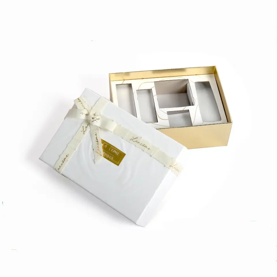 Single Perfume Packaging Box Custom Luxury Round Valentines Day Gift ...