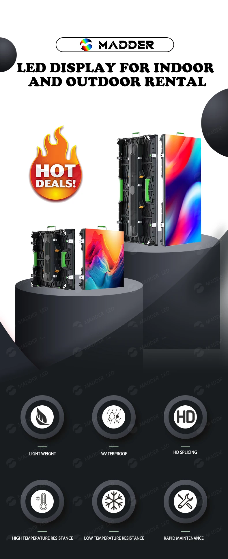 LED Digital Signage - Customizable Video Wall Panels