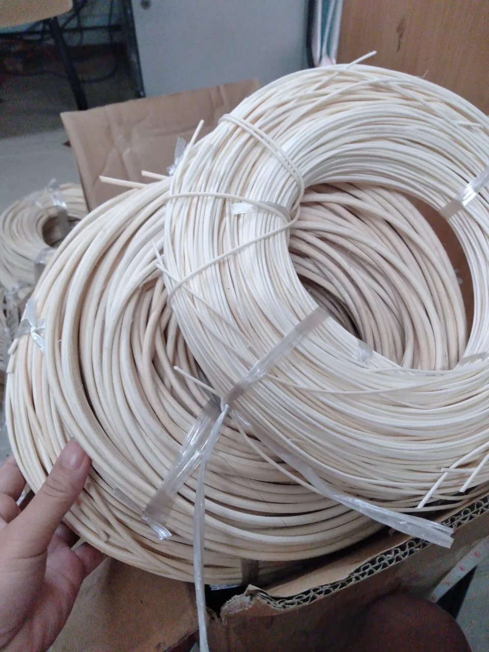 Wholesale Premium Raw Rattan Peel Round Rattan Core Rattan Materials ...