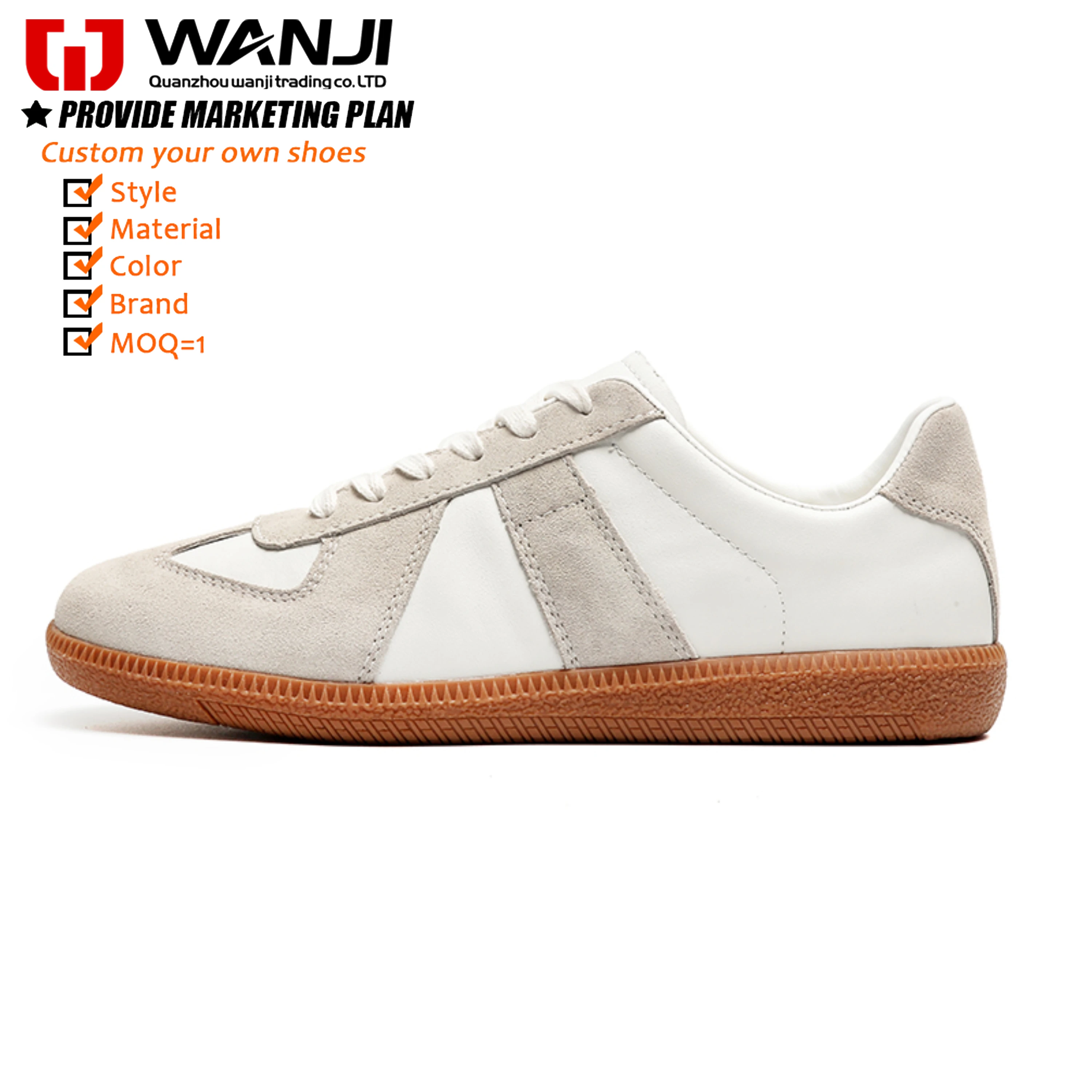 Alibaba.com: Custom Sneakers Retro Samba Shoes with rubber sole ...