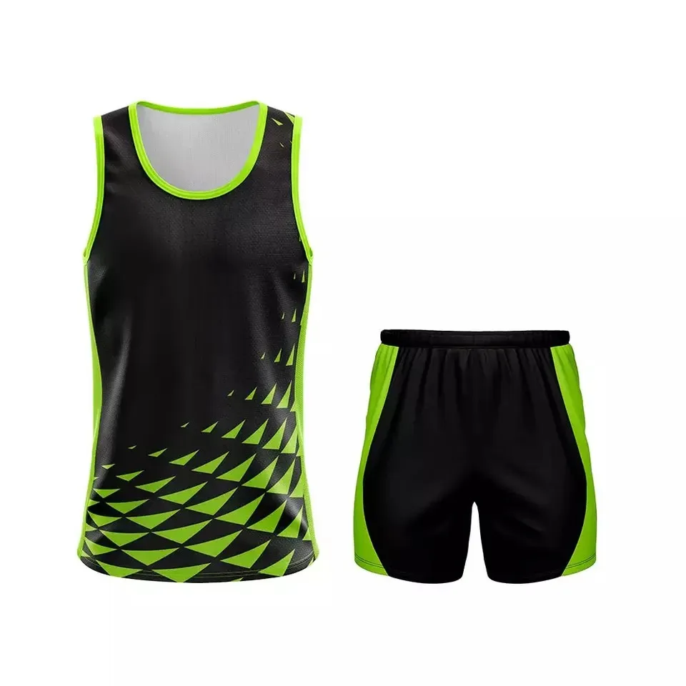 Professional Team Group Uniforms Sleeveless Workout Running Jerseys ...