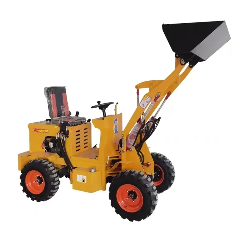 Articulated Wheel Loader Compact Electric Mini Compact Loader For Sale ...