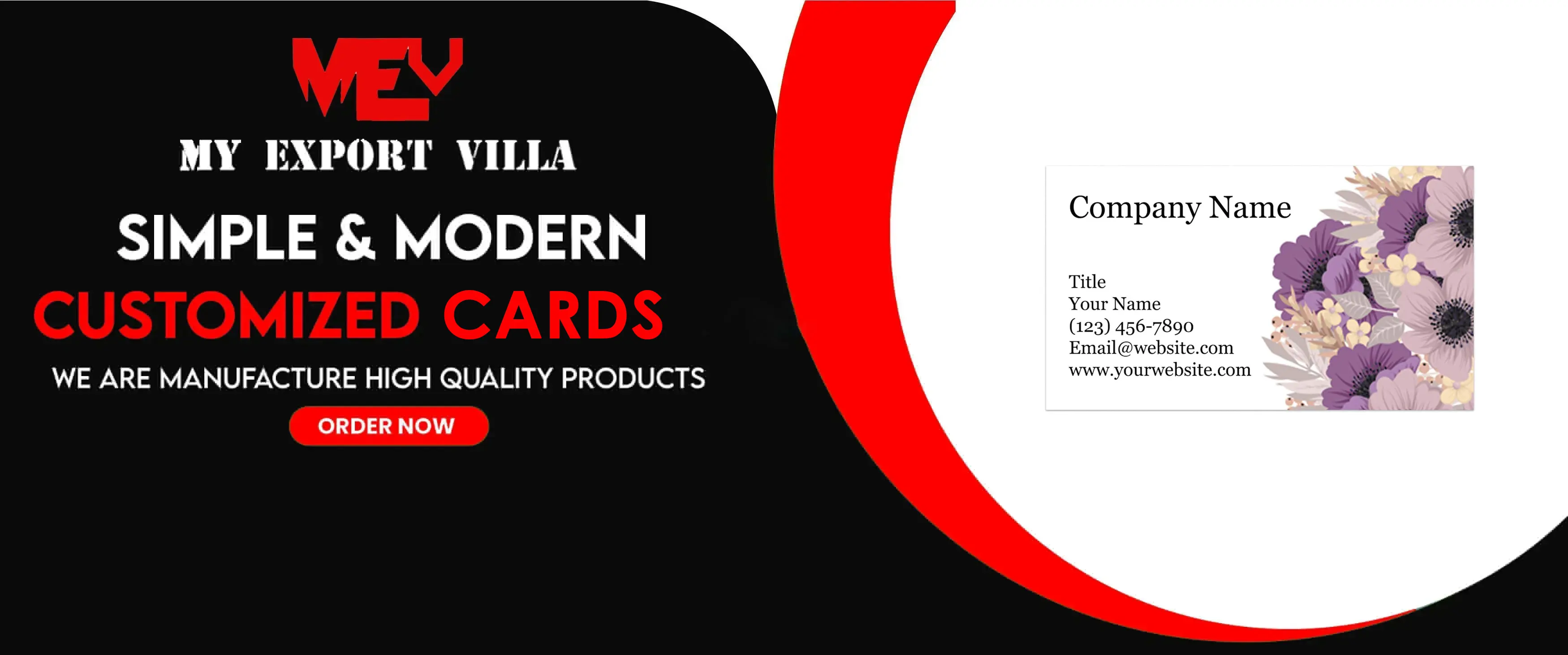 Exceed Expectations Custom Printed Business Cards On 300gsm Sturdy ...