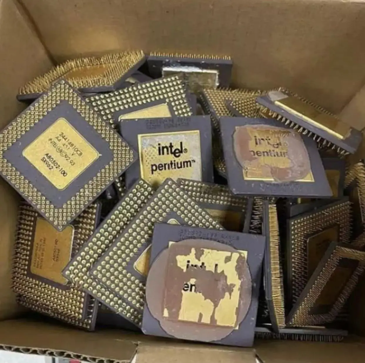 Cpu Ceramic Processor Scrap For Gold Recovery - Buy Panel Pc All In One ...