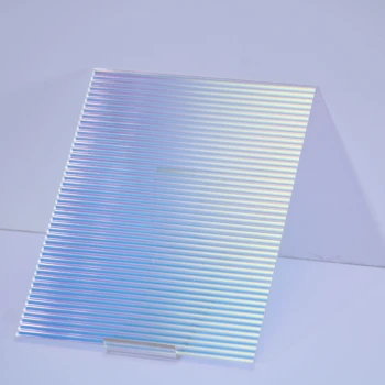 Fluorescent Iridescent Acrylic 3 Mm Rainbow Plastic Mirror Plate ...