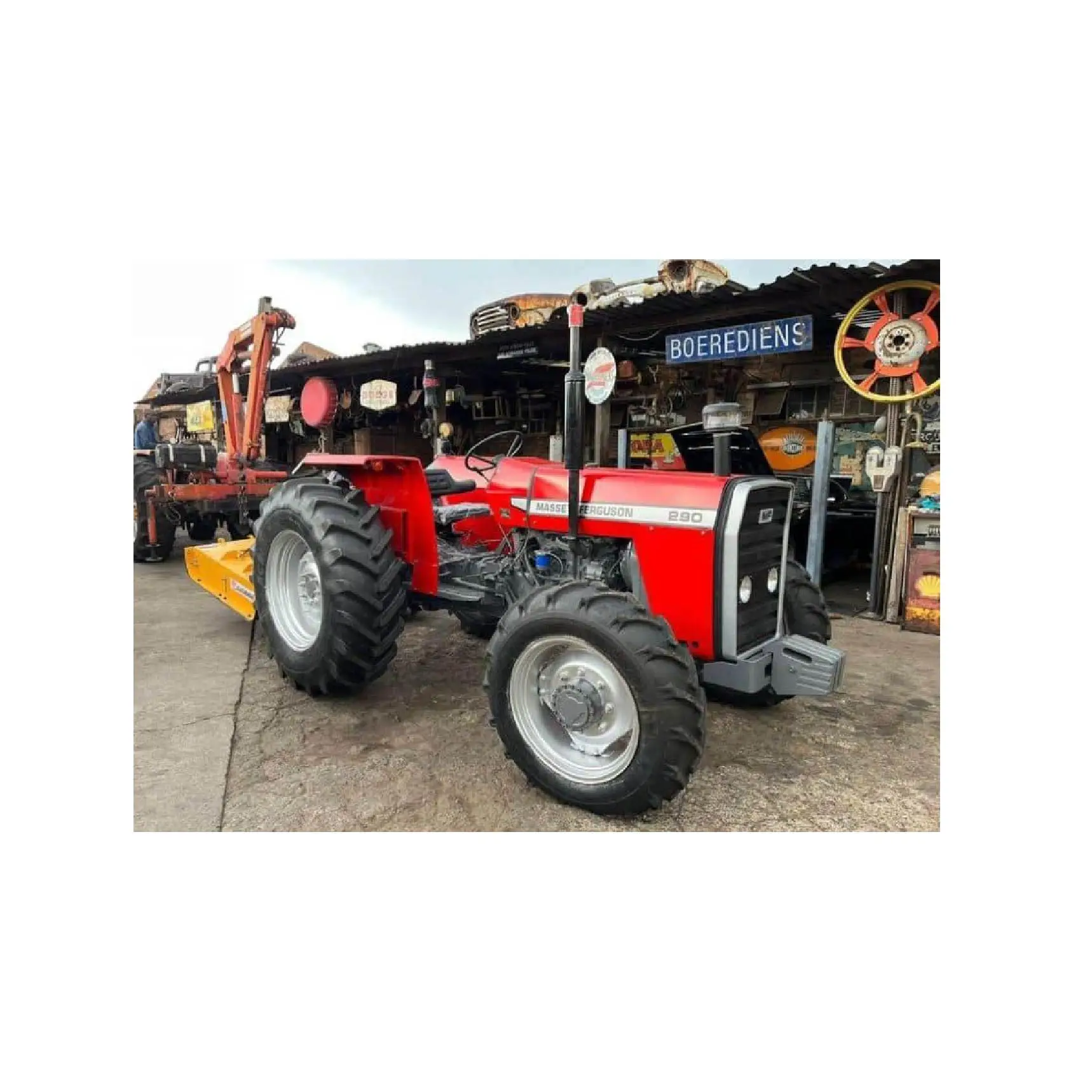 Original Massey Ferguson Mf 290 Mf 385 Mf 390 4x4 Tractor Agricultural ...