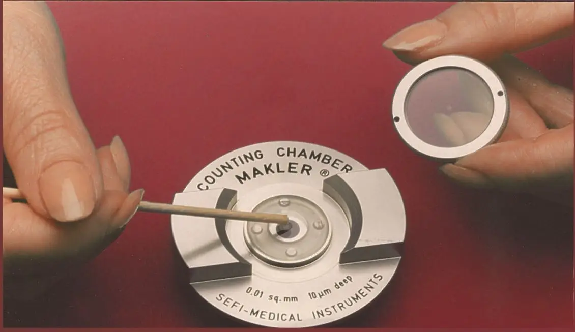 Sperm Counting Meter Reusable Lab Sperm Counting Chamber For Ivf Iui ...