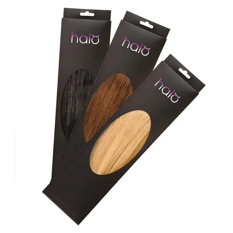 Luxury Customized Logo Wig Packaging Box Hair Extension Package Boxes ...