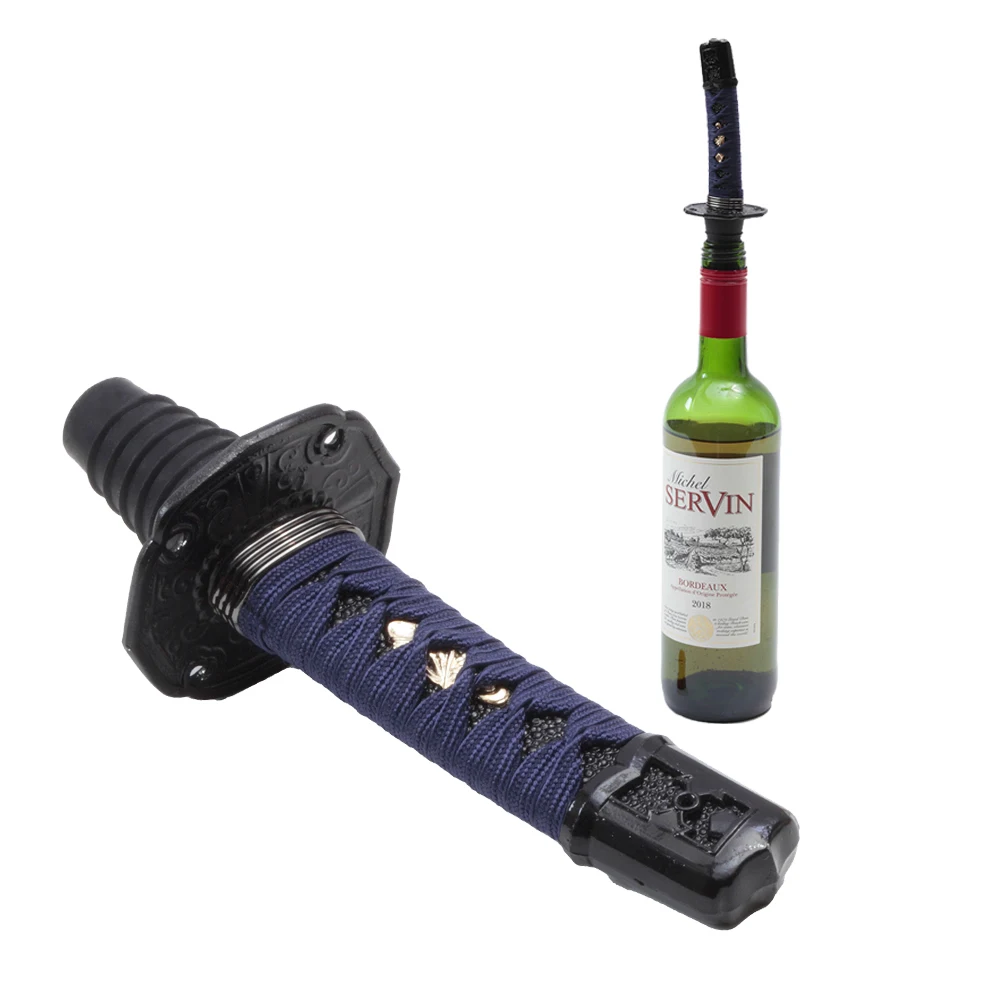 Japanese Ninja Sword Samurai Sword Wine Bottle Stopper Made By The ...