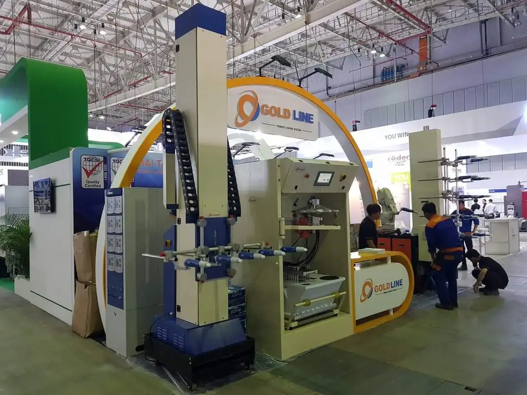 Goldline Horizontal Reciprocator Coating Production Line Made In ...