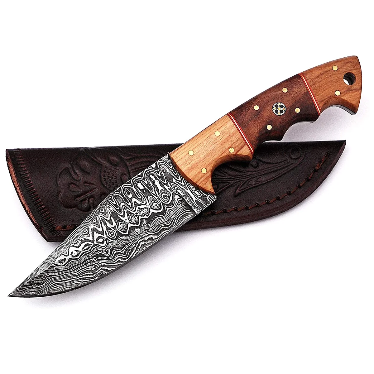 Hand Forged Fixed Blade Knife - Ideal for Outdoor Hunting