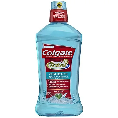 Colgate Total Alcohol Free Mouthwash For Bad Breath Formula,Mouthwash ...