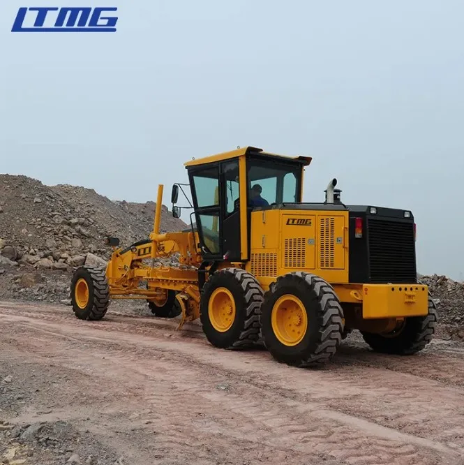 Road Grader Ltmg Grader Road Construction Machines 14 Ton 15 Ton 16 Ton ...