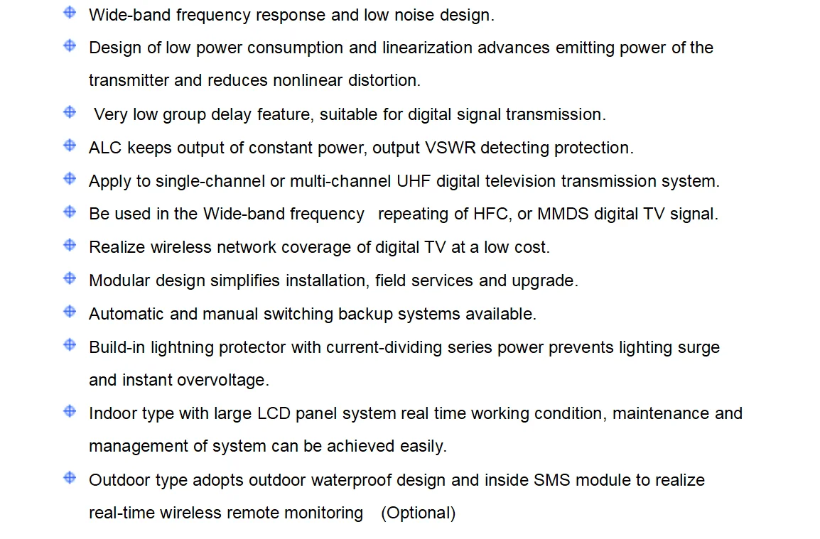100W Digital DVB-T2 Transmitter - 30km Wireless TV Signal Sender