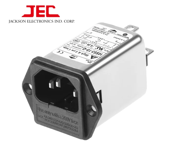 Hiigh Quality Jec Taiwan Low Pass Electronic Ac Power C14 Inlet Emi ...