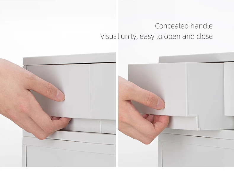 Shimoyama High Quality Plastic Composable Home Office Under Desk File ...