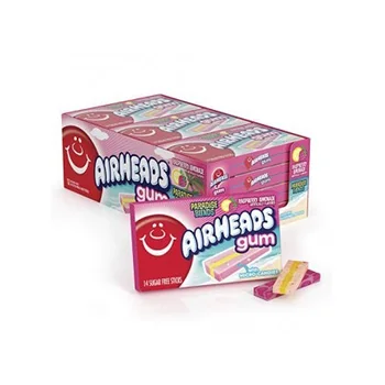 Airheads Candy Sugar-free Chewing Gum,Raspberry Lemonade 14 Sticks ...