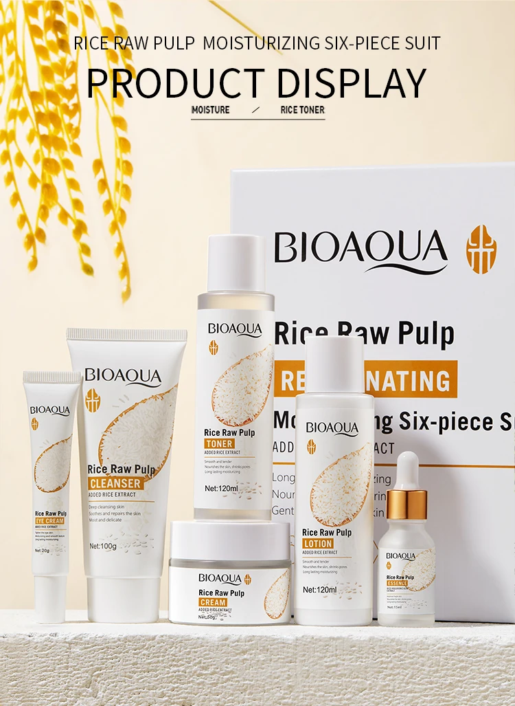 Bioaqua OEM Private Label Rice Puree Moisturizing Whitening Facial Mask ...