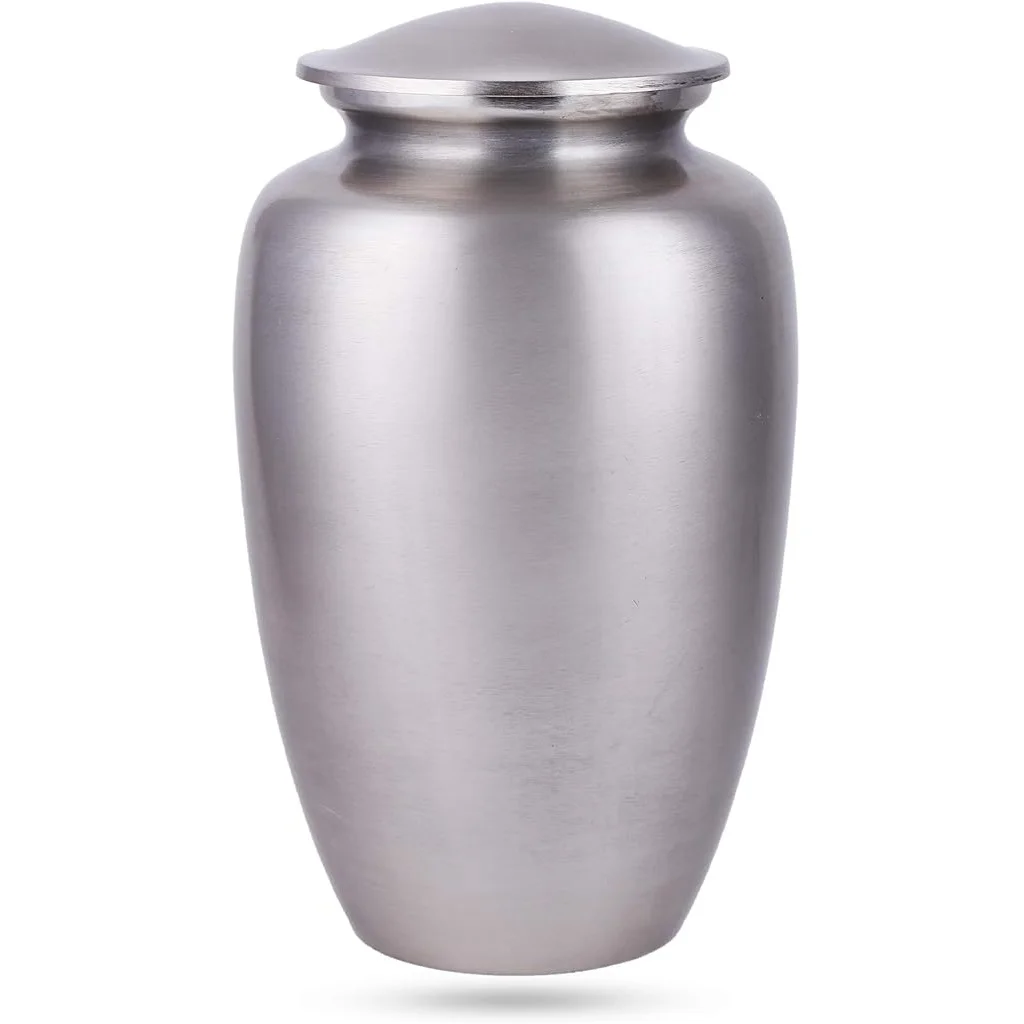 Beautiful Memorial Solid Metal Decorative Cremation Urn for Adult Male ...