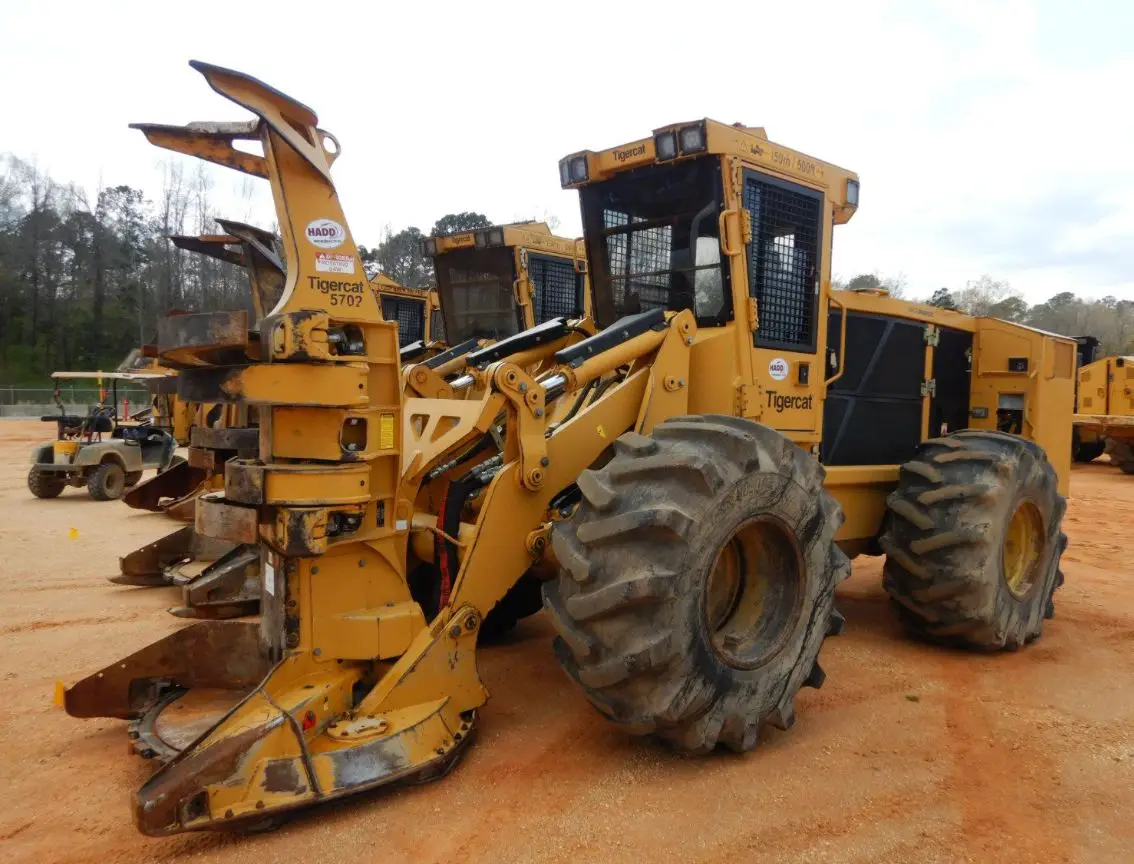 Tigercat 724G Feller Buncher for Sale Reliable and High Performance Logging Equipment Ideal for ...