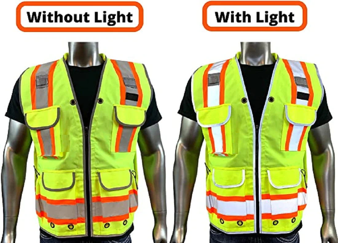 Polyester Mesh Safety Vest For Industrial Workers High Quality For Men ...