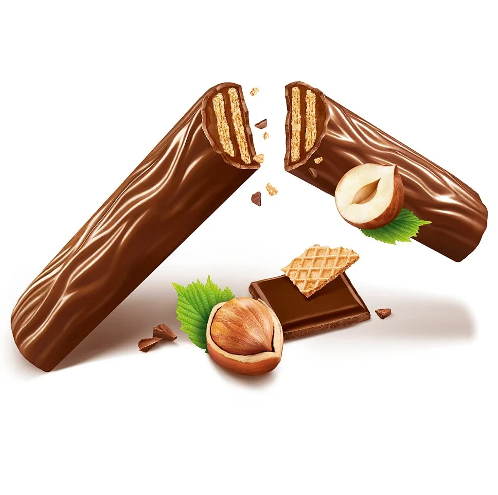 Ferrero Duplo Milk Chocolate Wafer Hazelnut Filling 24 Count - Buy ...
