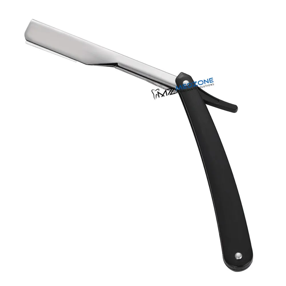 Stainless Steel Barber Cut Throat Razor Straight Barber Razor ...