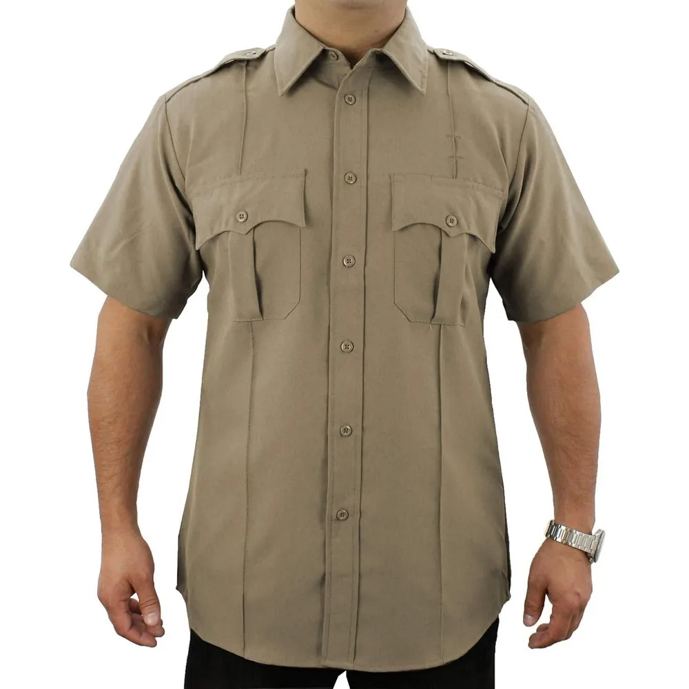 Wholesale High Quality Security Guard Uniform Collar Shirt Security ...