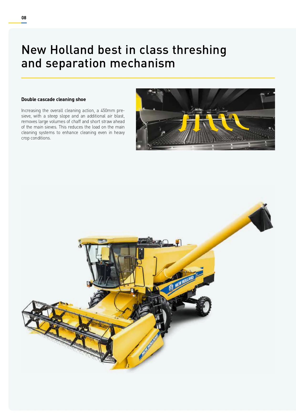2023 New Holland Harvester TC5.30 - Efficient Multi-Crop Harvesting