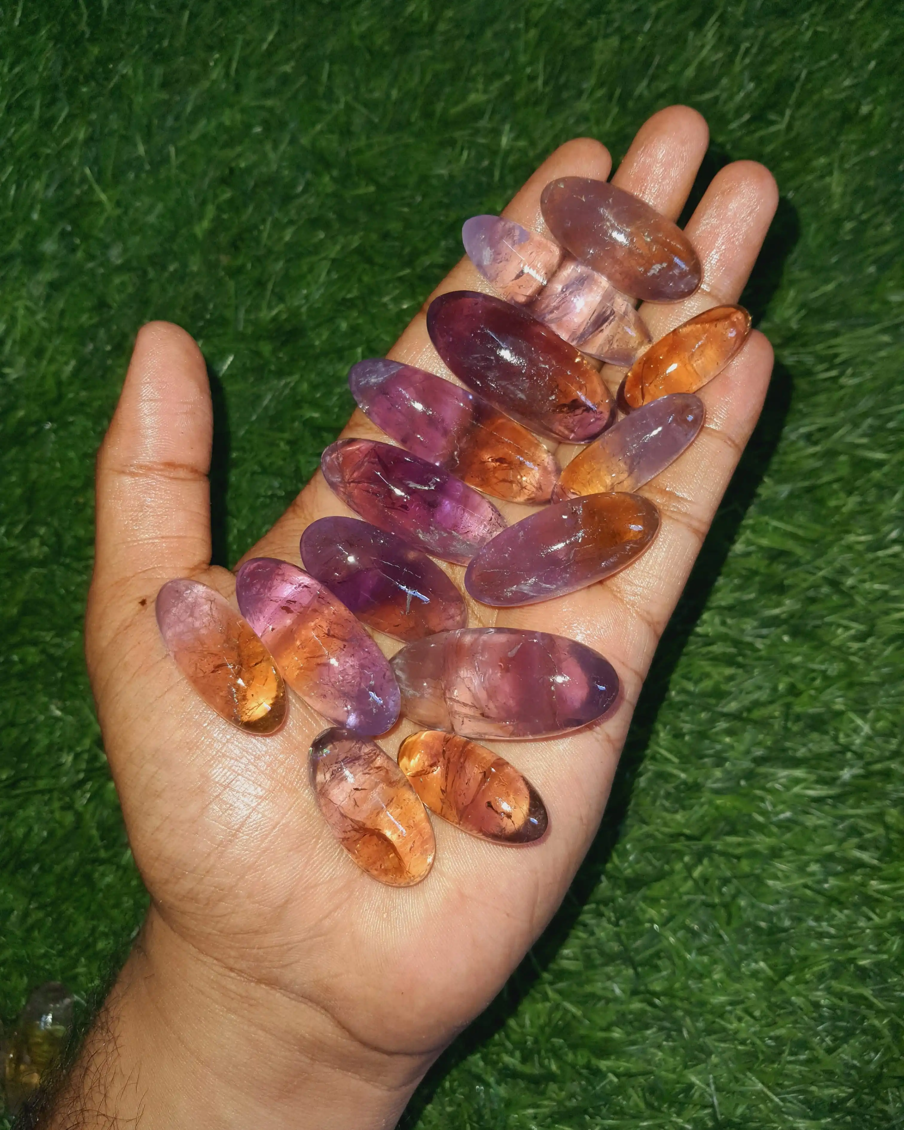 Ametrine Shiva Lingam Crystals Chakra Healing Energy - Buy Ametirne ...