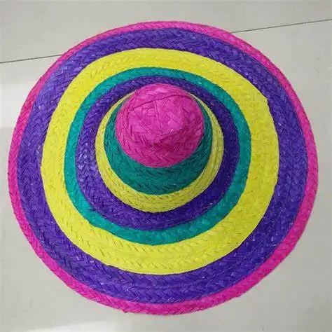 New 2023 Straw Mexican Sombrero Hat For Men Women From Vietnam ...