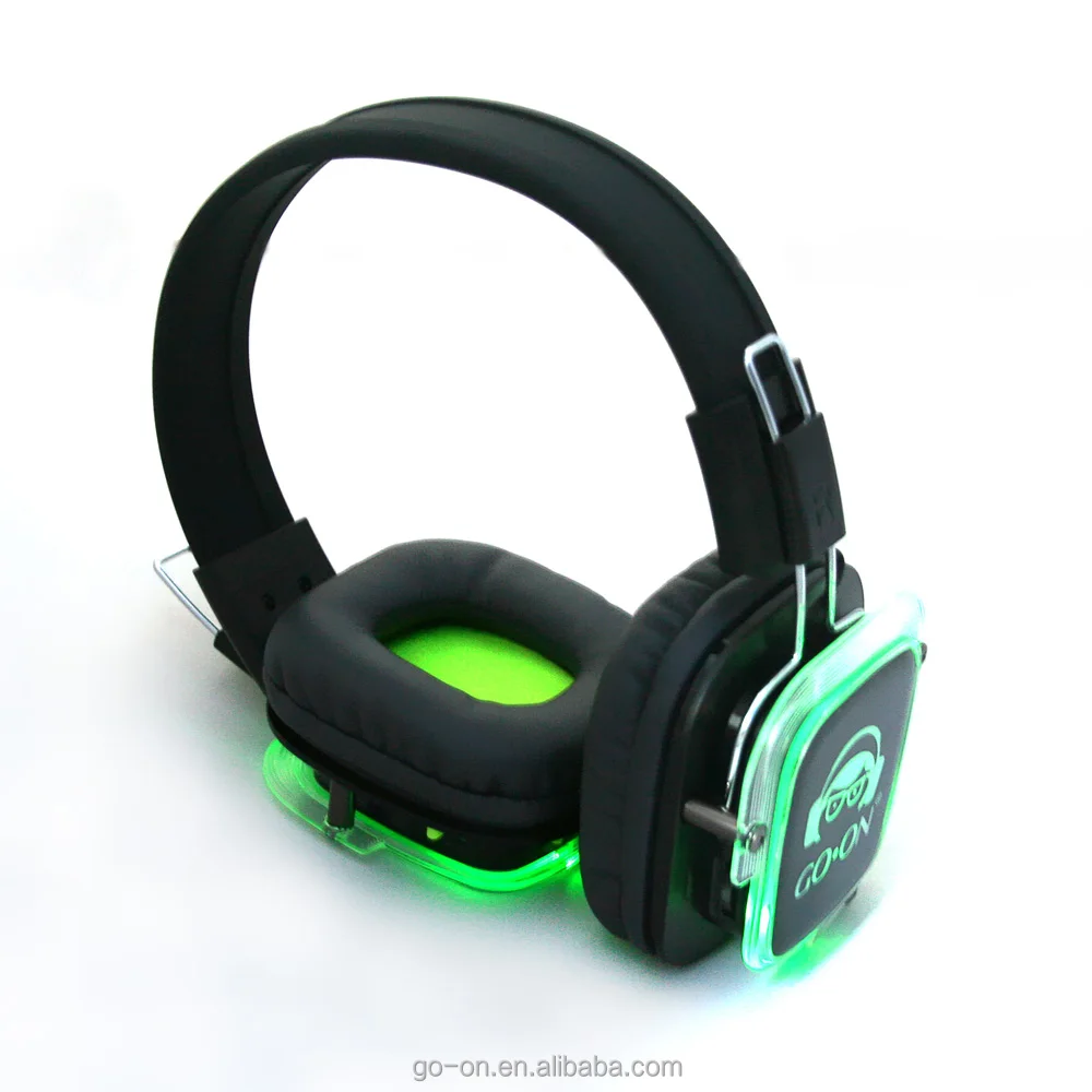 3 Channel Keyboard Control LED Lights - Silent Disco Headset