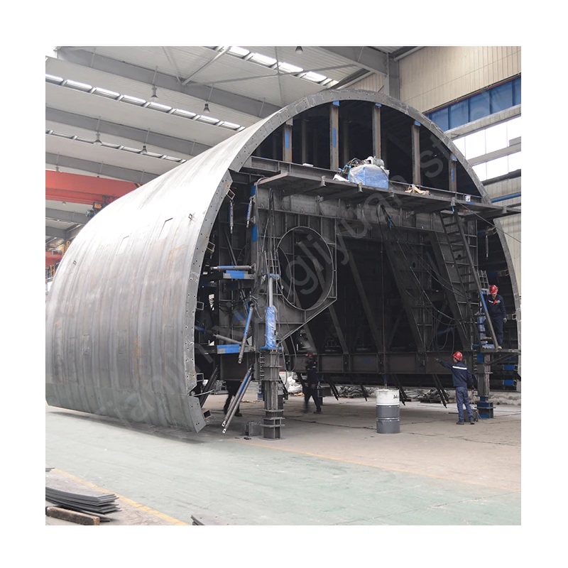 Tunnel Lining Trolley Concrete Steel Formwork with Modular Frame ...