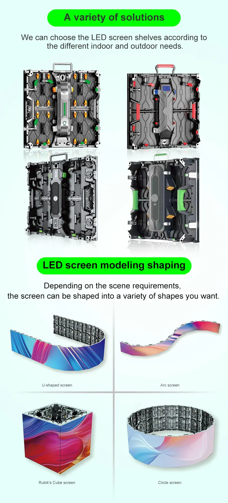 Giant Stage Background Led Display Wall 500x500mm Indoor And Outdoor P2 ...