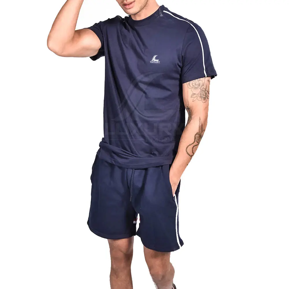Men Personalized Summer Premium Quality T-shirt And Short Sets ...