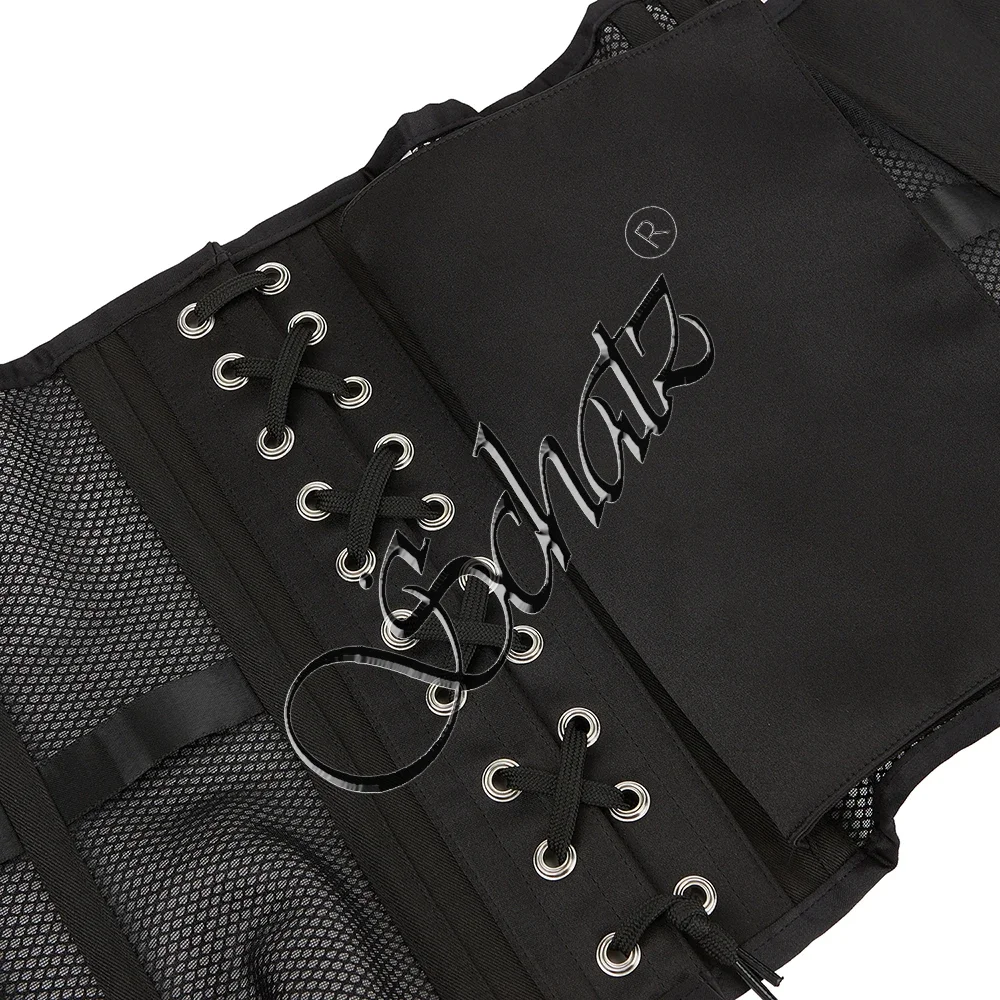 Sexy Women Girdle Gothic Corset Hourglass Waist Trainer Corset Bustier ...