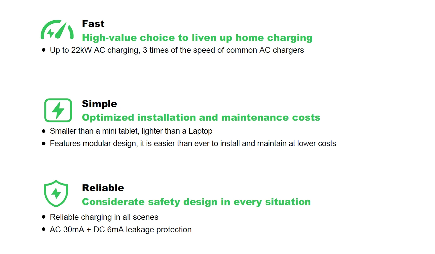 AUTEL AC MINI Ev Maxicharger 7kw 32a Waterproof Wallbox Case