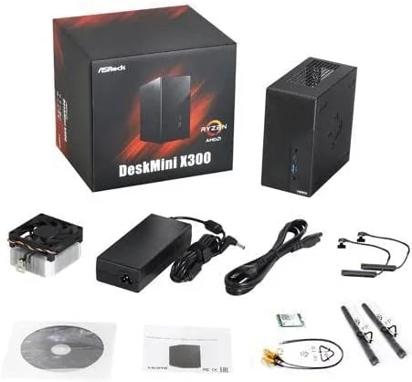 Asrock Deskmini X300 Series Amd Am4 Socket Cpu High-speed Ddr4 Memory ...
