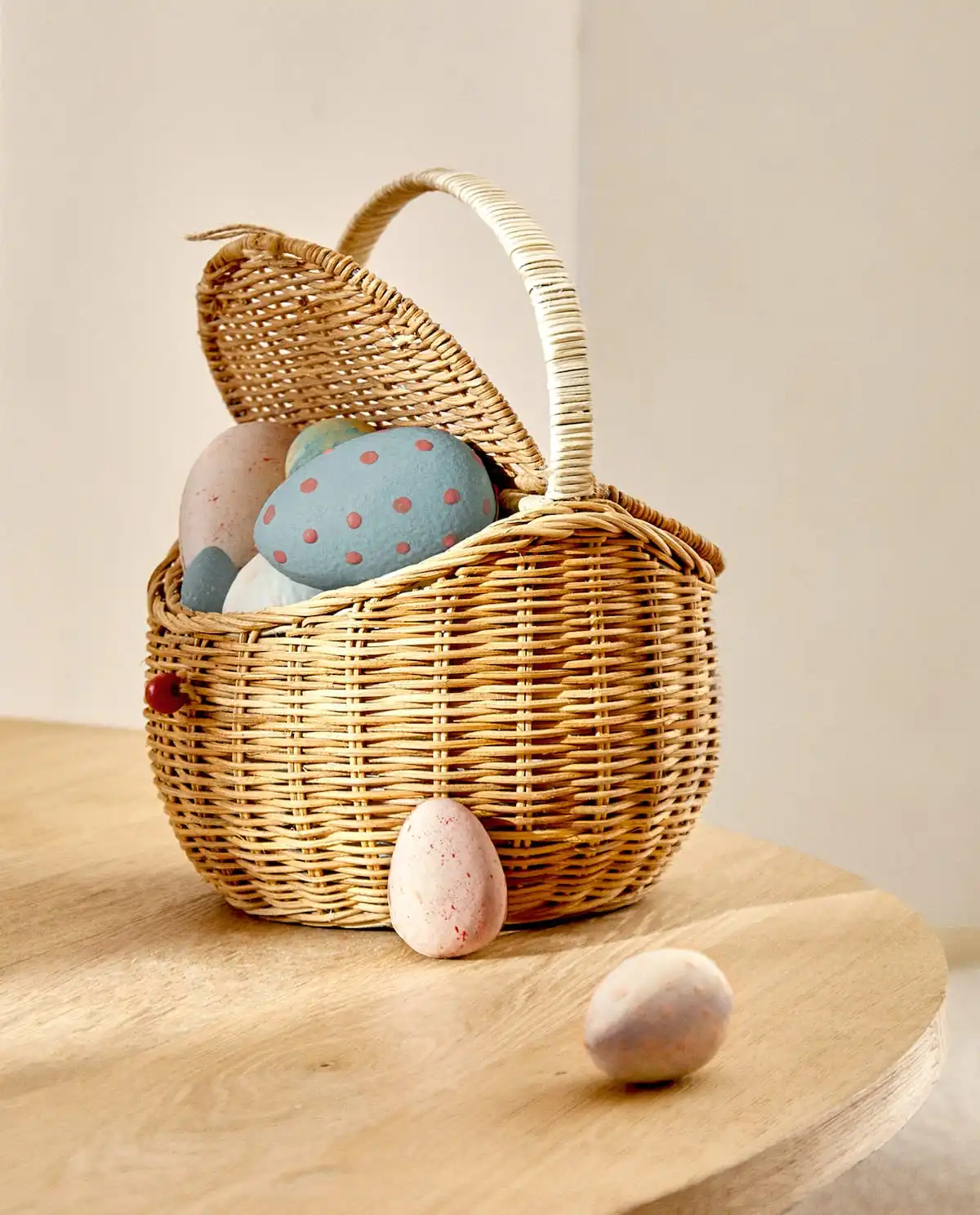 Kids Castle Play House Toys Rattan Storage Basket Bag Handmade ...