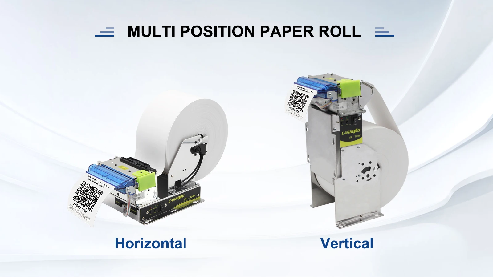 Thermal Receipt Printer 80mm Kiosk Printer Kp-300h With Cutter For Self ...